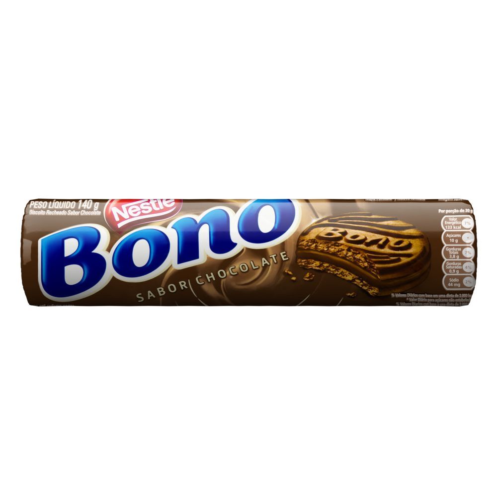 Biscoito Bono Choc 140g – www.abrasileira.co.uk
